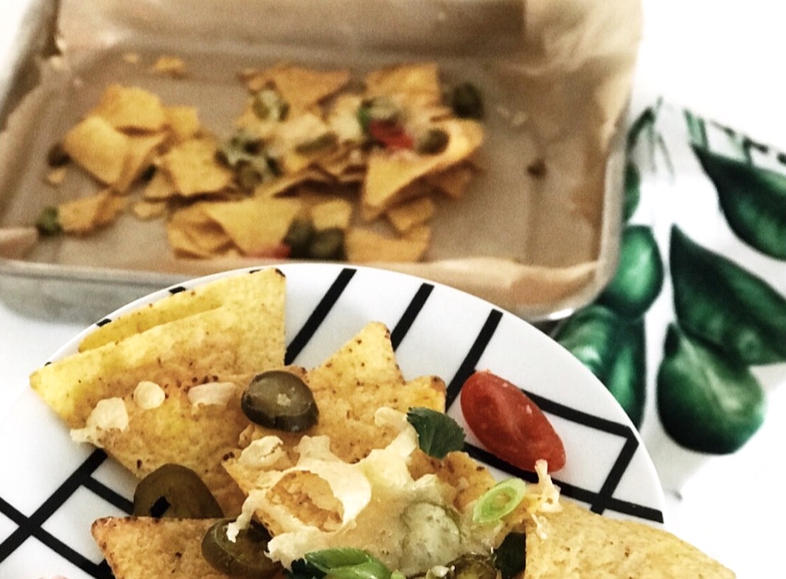 Fingerfood - DIY Veggie Ofen Nachos - sophiagaleria