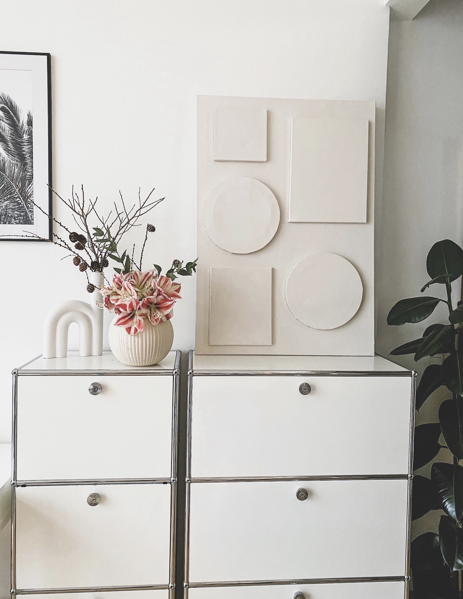 DIY Relief Wand Deko "Shapes" - sophiagaleria