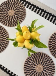 Sommer Deko - DIY Zitronen Centerpiece - sophiagaleria